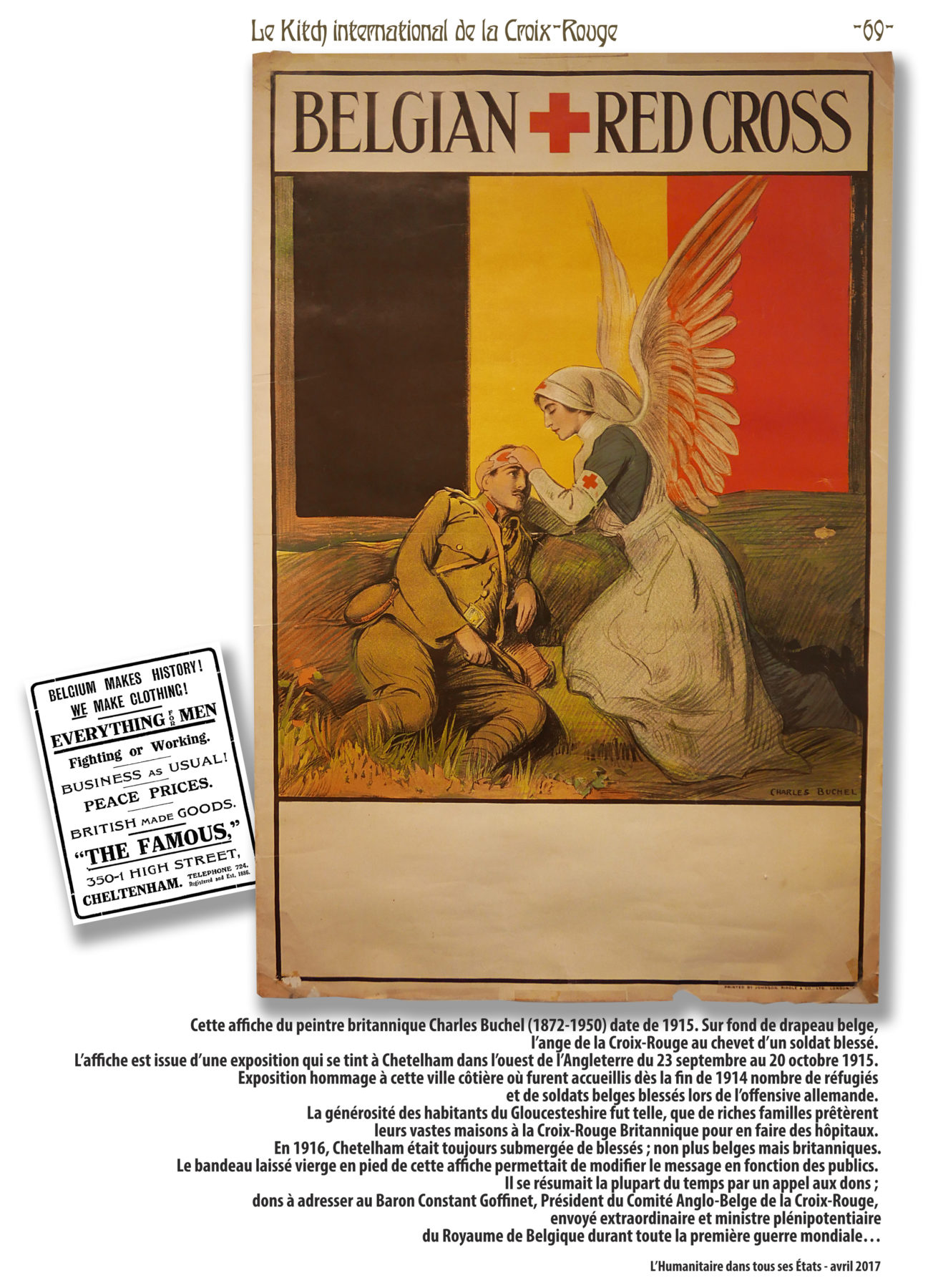 L'affiche de la Croix-Rouge Belge - Le Kitch de la Croix-Rouge | L ...