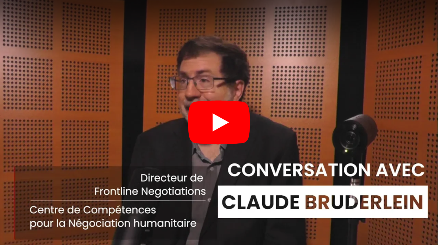 Conversation avec Claude Bruderlein, directeur de FrontLine ...